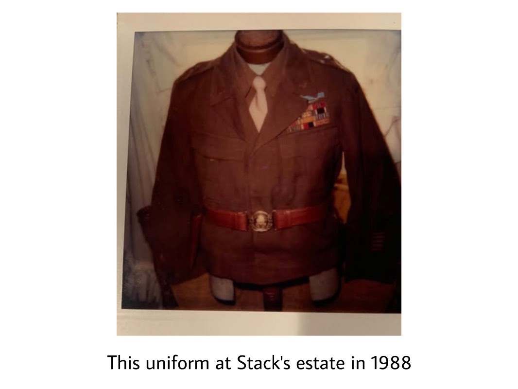 Ike Jacket of Brigadier General Robert Stack- Assistant Commanding ...