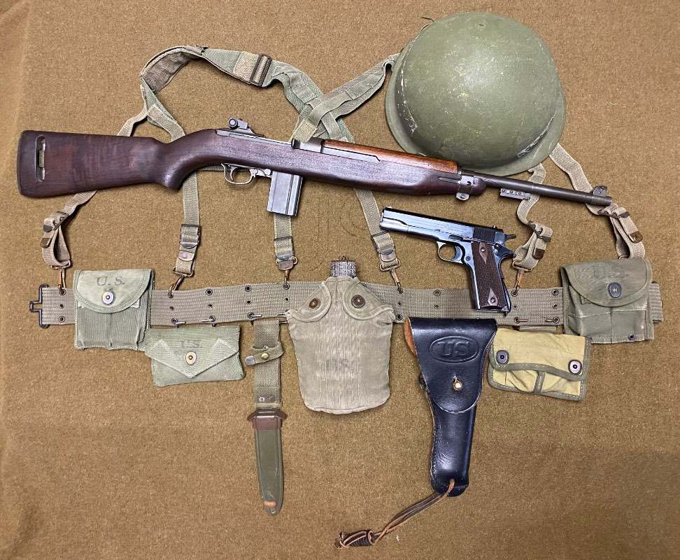 Korean War Web Gear Setup - FIELD & PERSONAL GEAR SECTION - U.S ...