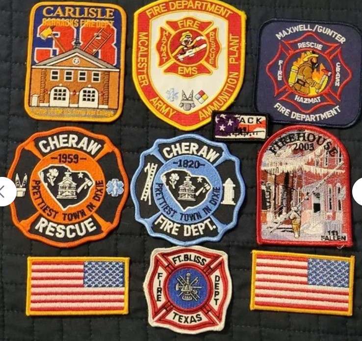 MILITARY FIRE DEPARTMENT Patches - Badges - Page 2 - MISCELLANEOUS ...