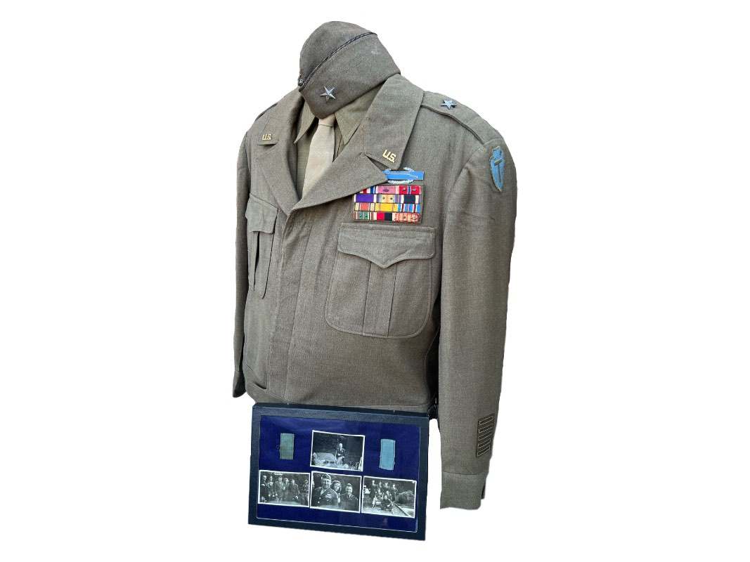 Ike Jacket of Brigadier General Robert Stack- Assistant Commanding ...