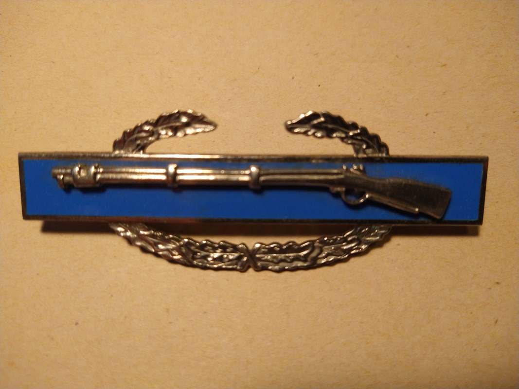 Where and when was this CIB made? - COMBAT / EXPERT INFANTRY BADGE - U ...