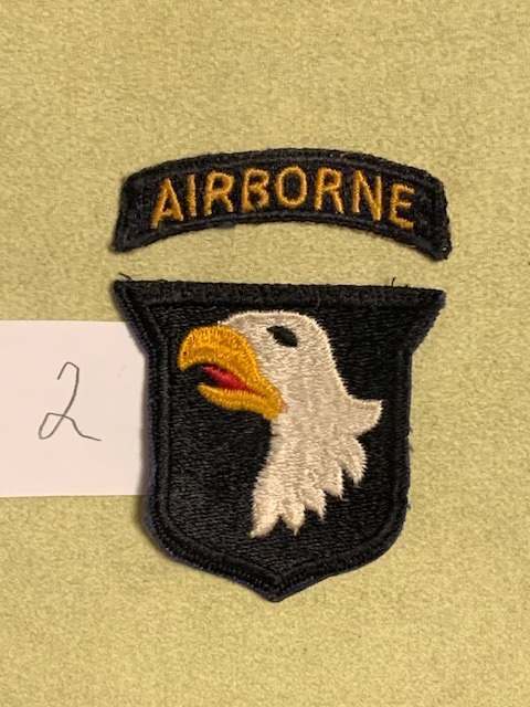 WWII 101st patches & tabs - ARMY AND USAAF - U.S. Militaria Forum