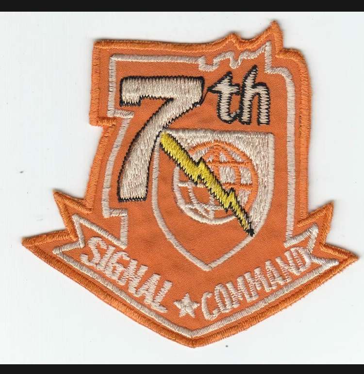 7th Signal Command Vietnam? - CAN YOU IDENTIFY THIS PATCH? - U.S ...
