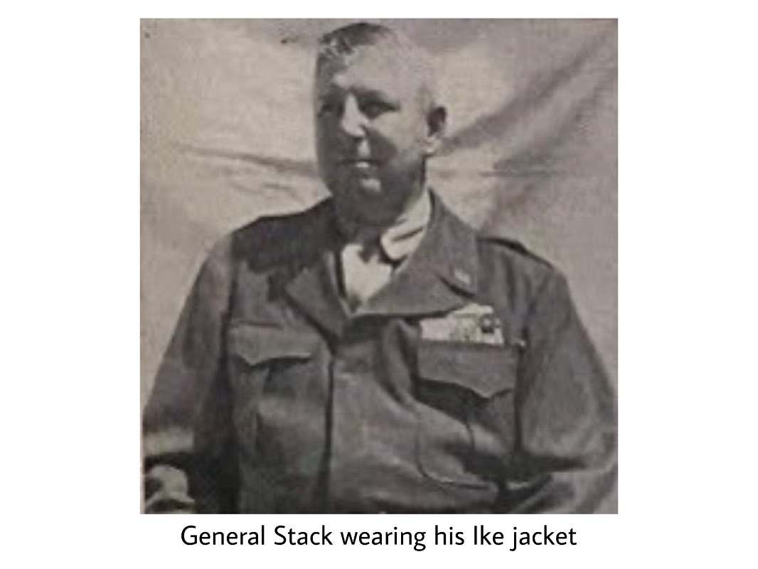 Ike Jacket of Brigadier General Robert Stack- Assistant Commanding ...