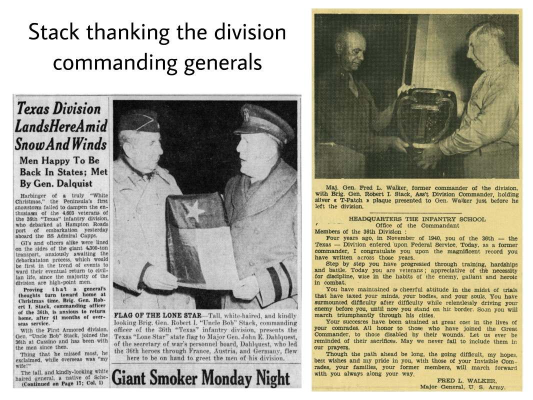 Ike Jacket of Brigadier General Robert Stack- Assistant Commanding ...