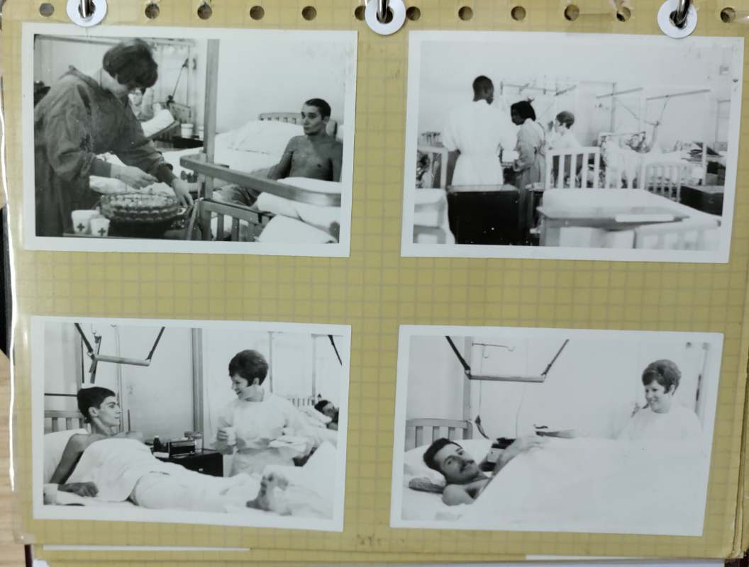 Red Cross worker 249th General Hospital photo album - EPHEMERA ...