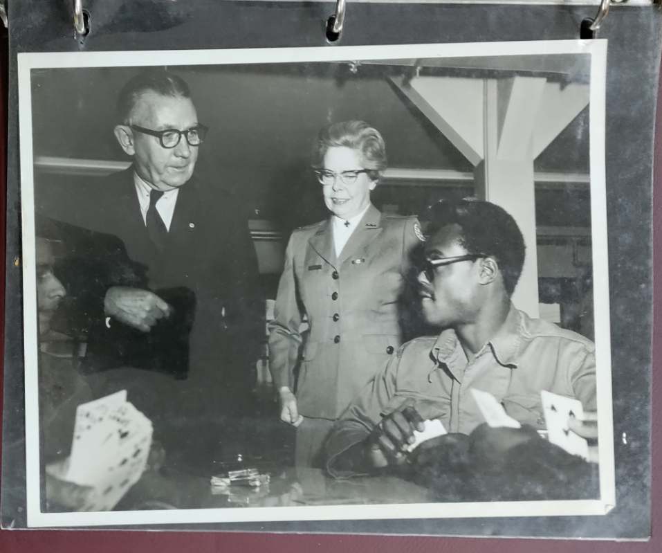 Red Cross worker 249th General Hospital photo album - EPHEMERA ...