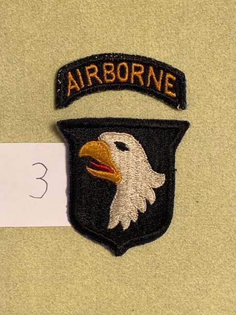 WWII 101st patches & tabs - ARMY AND USAAF - U.S. Militaria Forum