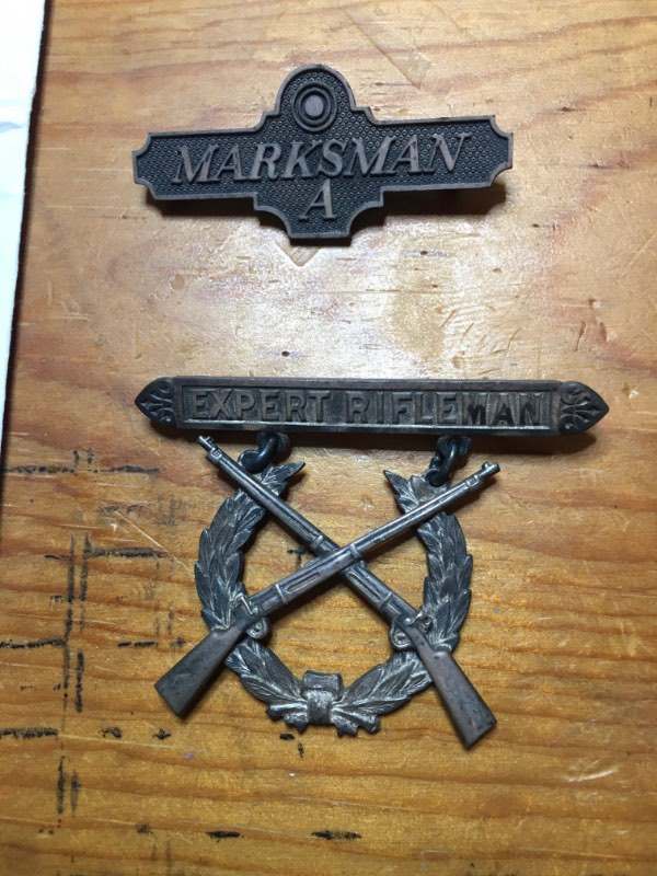 USMC Marksmanship Badges - Page 12 - NAVY, MARINE CORPS, COAST GUARD ...