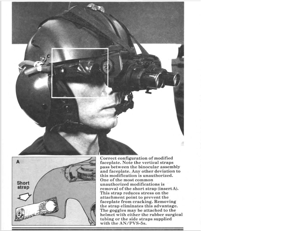 SPH-4 with AN/PVS-5 MFP - FLYING HELMETS AND ACCESSORIES - U.S ...