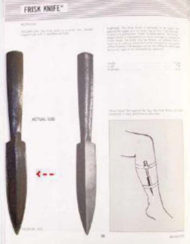 SOE OSS WWII "Frisk" knives - EDGED WEAPONS - U.S. Militaria Forum