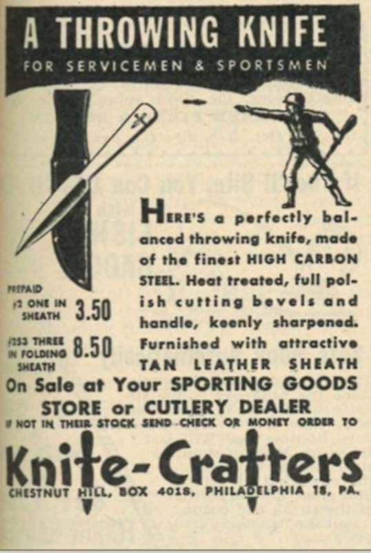 SOE OSS WWII "Frisk" knives - EDGED WEAPONS - U.S. Militaria Forum