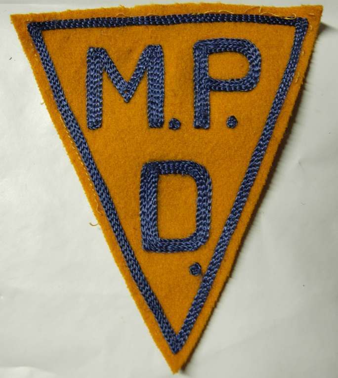 M.P.D. Chainstitch Triangle Patch - Can You Identify? - CAN YOU ...
