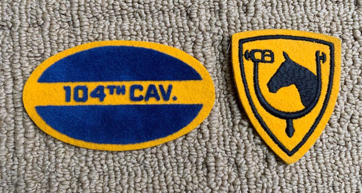 New Cavalry Patches - ARMY AND USAAF - U.S. Militaria Forum