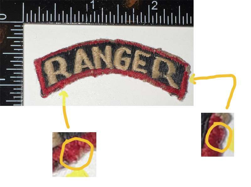 Help With Dating Ranger Tab - ARMY AND USAAF - U.S. Militaria Forum