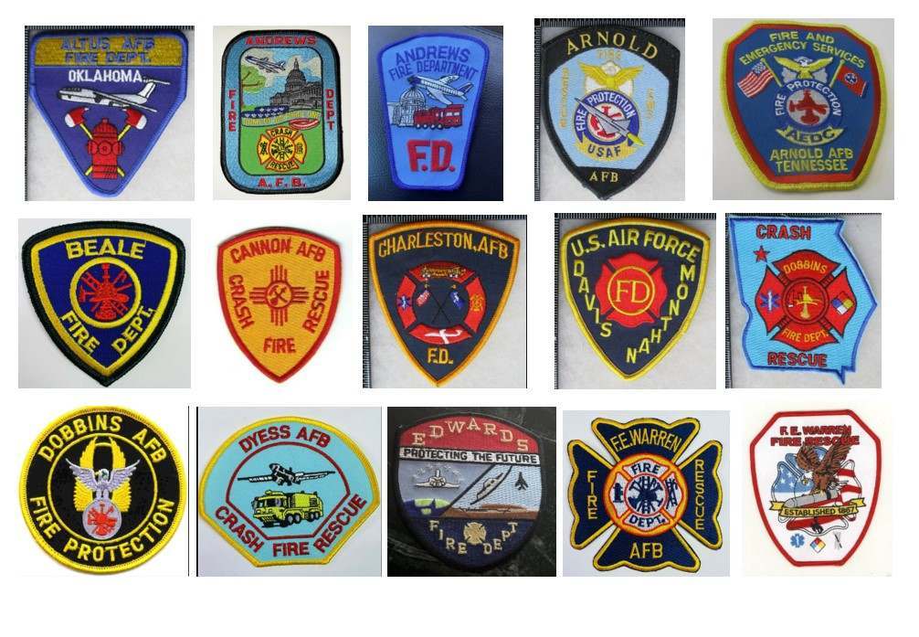 MILITARY FIRE DEPARTMENT Patches - Badges - Page 3 - MISCELLANEOUS ...