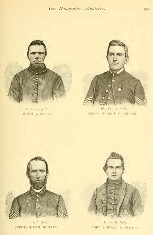 Sgt. George P Miller - 12th New Hampshire Volunteer Infantry Regiment ...