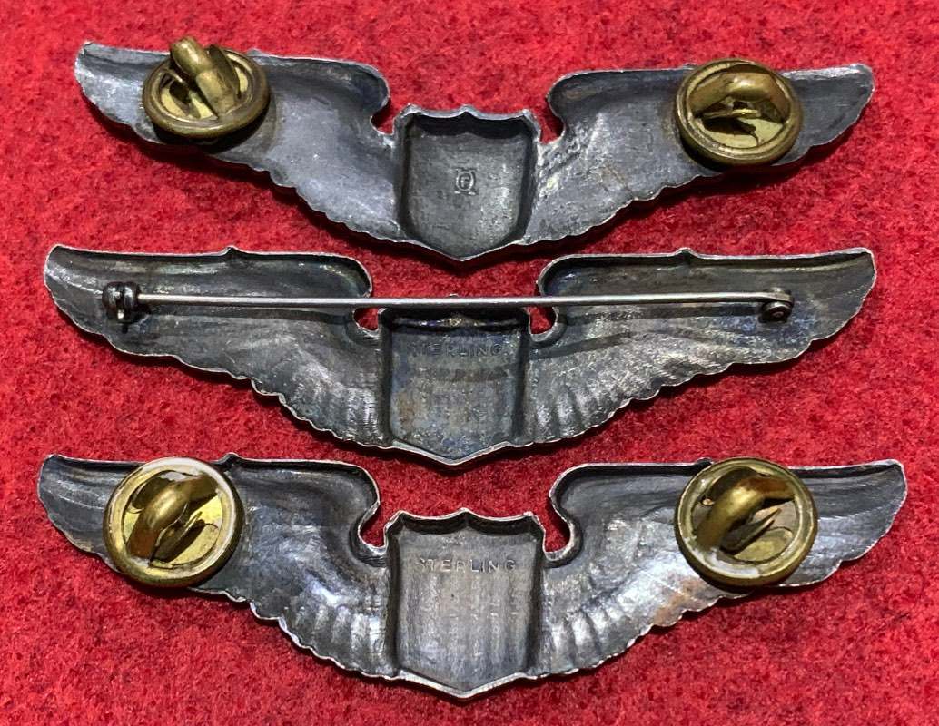 Gus Fox Co. Pilot wing - WING BADGES - U.S. Militaria Forum