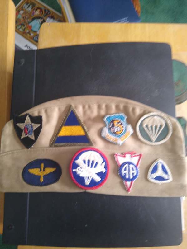 Overseas cap patches - ARMY AND USAAF - U.S. Militaria Forum