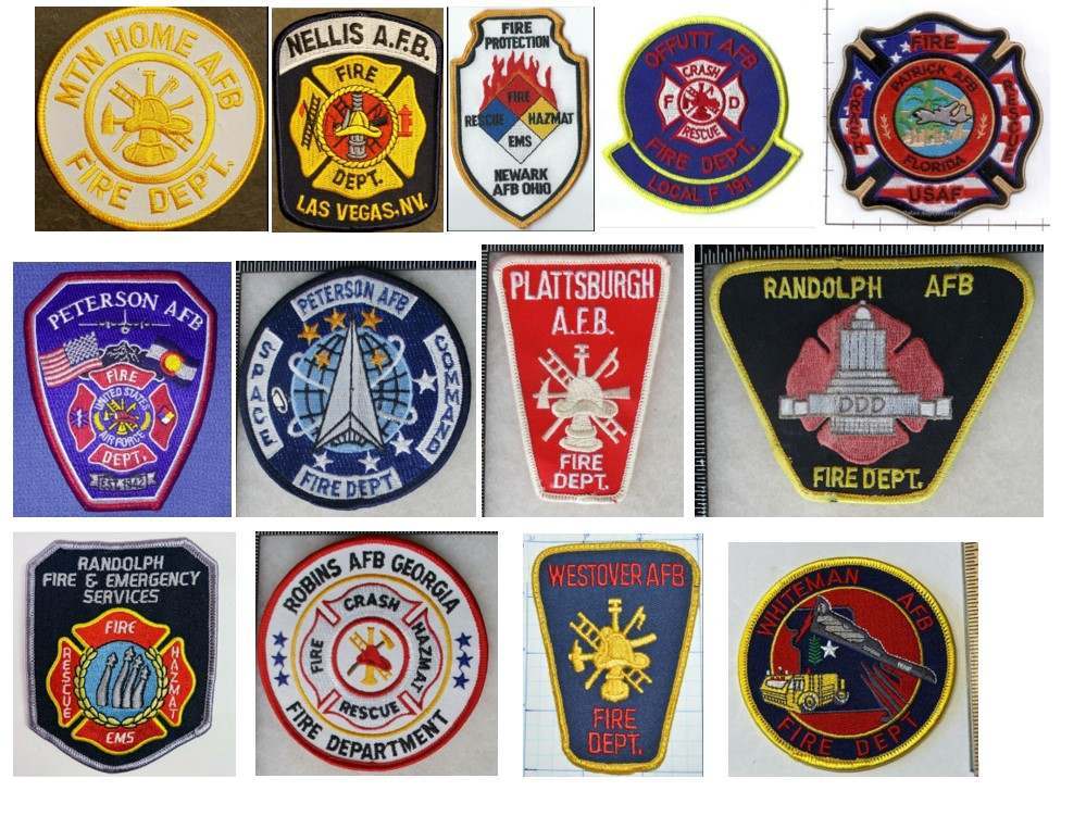 MILITARY FIRE DEPARTMENT Patches - Badges - Page 3 - MISCELLANEOUS ...