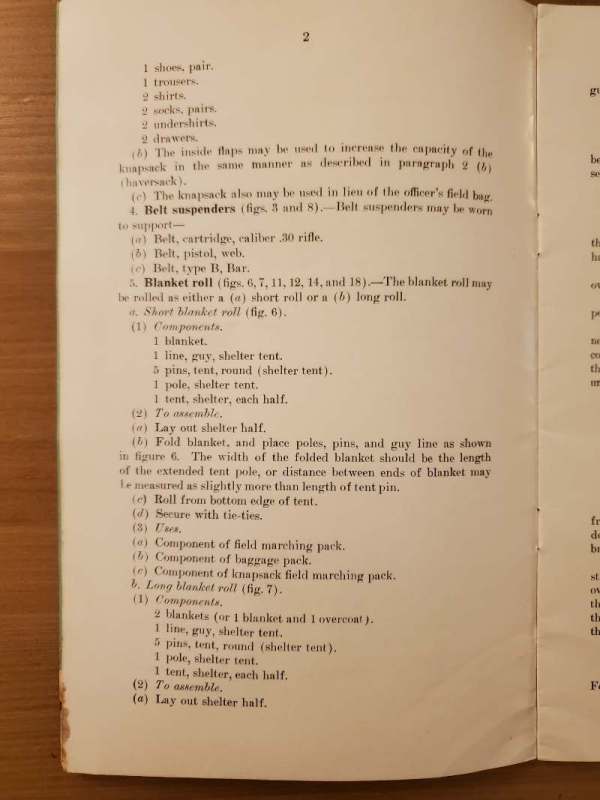 I need help with rolling up my WW2 USMC Camo Shelter half for the 782 ...