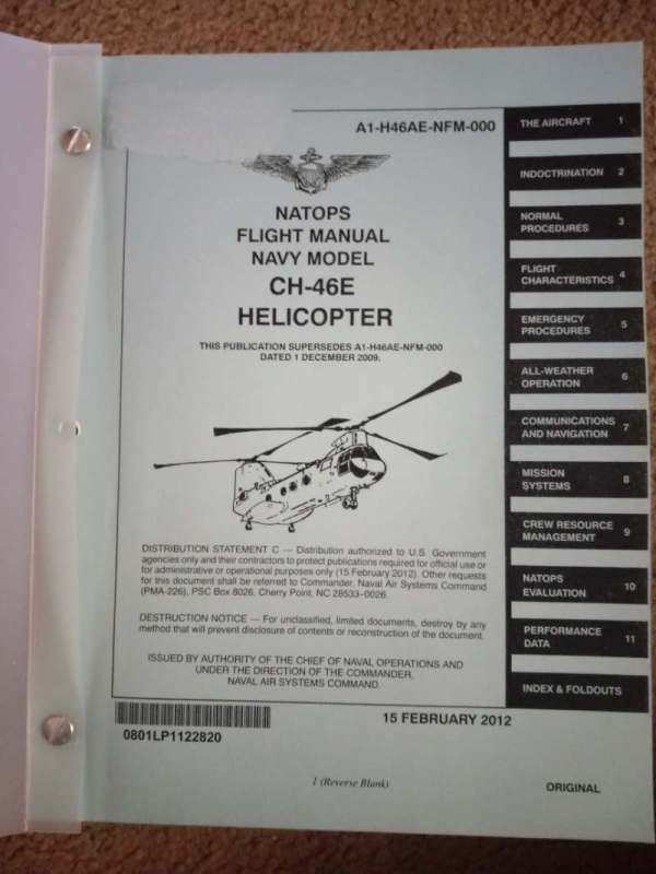 2012 CH-46E NATOPS - MILITARY AIRCRAFT & AVIATION - U.S. Militaria Forum