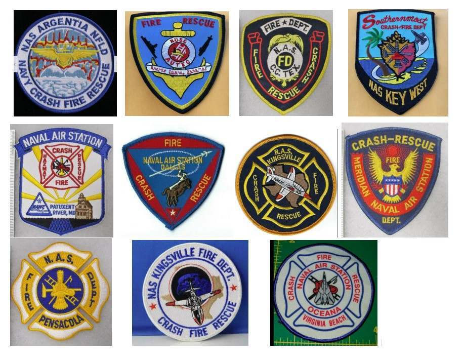 MILITARY FIRE DEPARTMENT Patches - Badges - Page 3 - MISCELLANEOUS ...