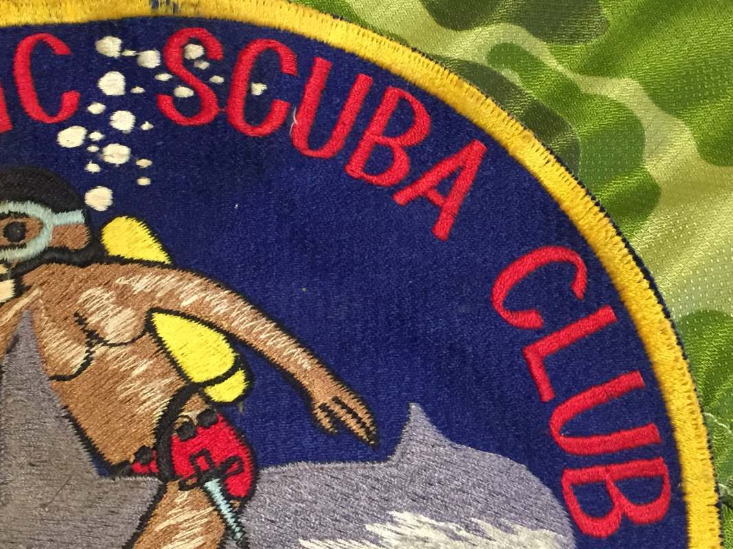 Mid Pacific Scuba Club Guam, M.I. - Military or Civilian Patch? - CAN ...