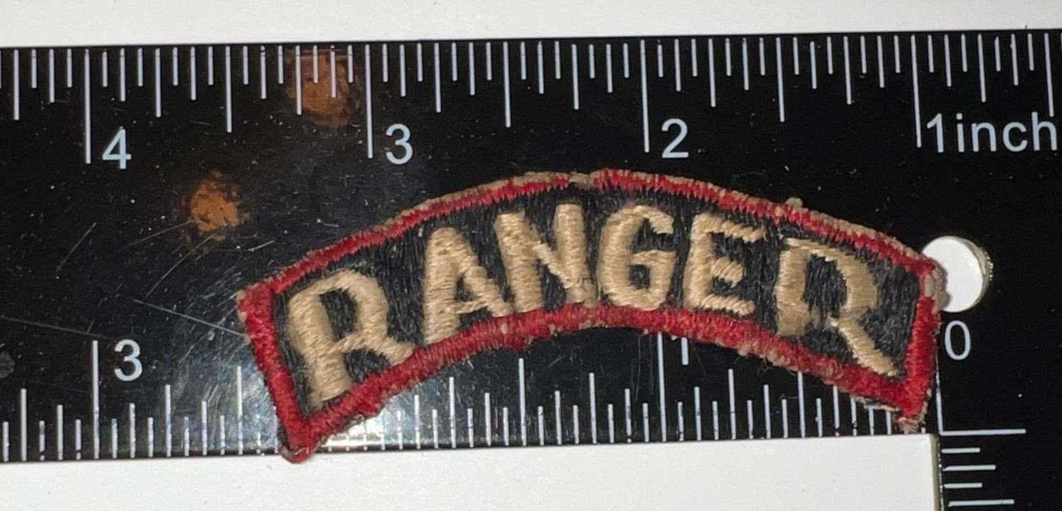 Help With Dating Ranger Tab - ARMY AND USAAF - U.S. Militaria Forum