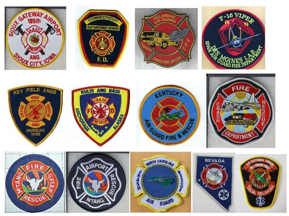 MILITARY FIRE DEPARTMENT Patches - Badges - Page 3 - MISCELLANEOUS ...