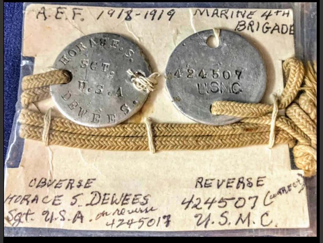USMC - IDENTITY ITEMS (DOG TAGS, BRACELETS, ETC) - U.S. Militaria Forum