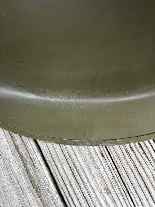 Interesting WW2-Korea M1 Pot - NAVY & COAST GUARD HELMETS - U.S ...