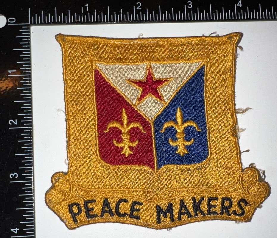 Need Help ID’ing “Peace Makers” Patch - Cavalry pocket patch? - CAN YOU ...