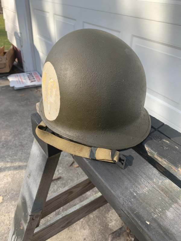 WWII MP Helmet - M-1; M-1C & M-2 HELMETS - U.S. Militaria Forum