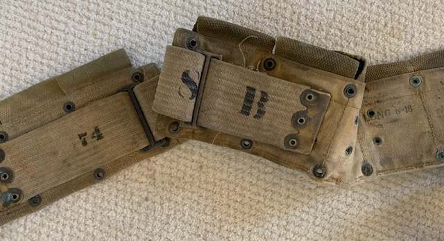 Named Hand painted / camo’d Raider belt - FIELD & PERSONAL GEAR SECTION ...