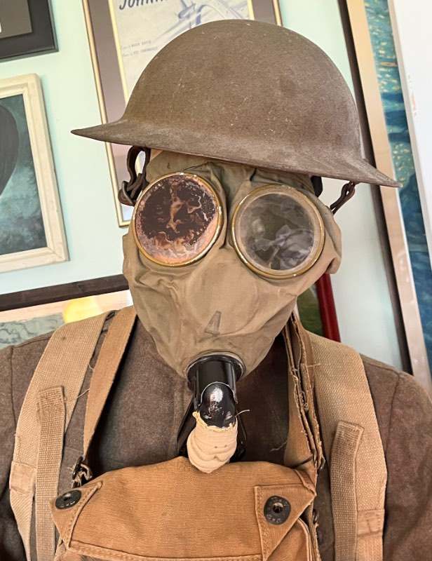 WW1 US Army Gas Mask - (1917-1919) WORLD WAR ONE, RUSSIAN INTERVENTION ...