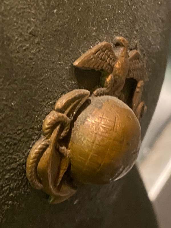 WW1 Helmet EGA - MARINE CORPS EGA DISCUSSION - U.S. Militaria Forum