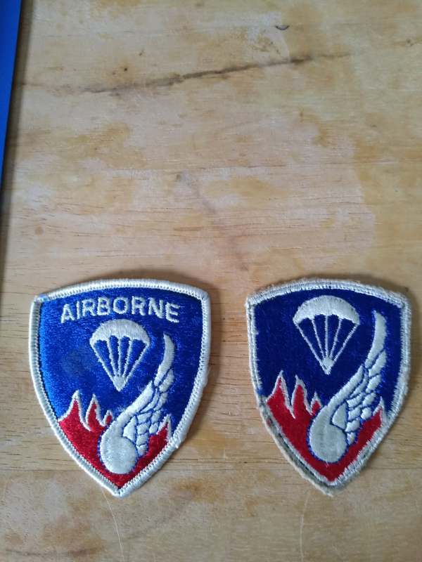 R C T patch, - ARMY AND USAAF - U.S. Militaria Forum