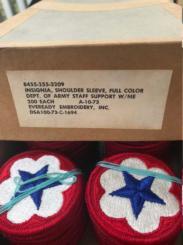 Patches and their Boxes: A Reference Thread - Page 7 - ARMY AND USAAF ...