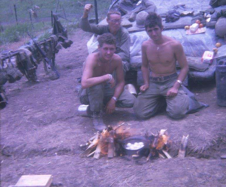helmet cooking - M-1; M-1C & M-2 HELMETS - U.S. Militaria Forum