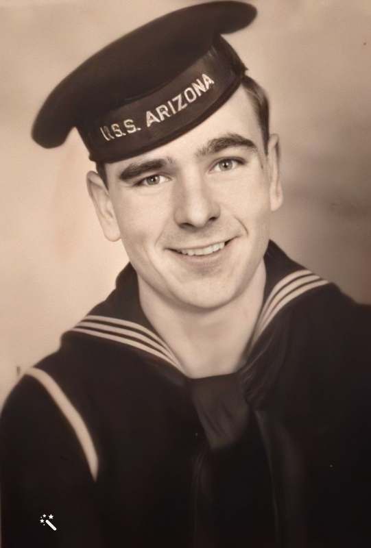 USS ARIZONA DRESS CAP - NAVAL & SEA SERVICE UNIFORMS - U.S. Militaria Forum