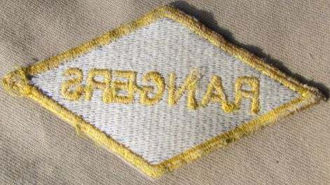 Rangers Diamond patch: simple question - ARMY AND USAAF - U.S ...