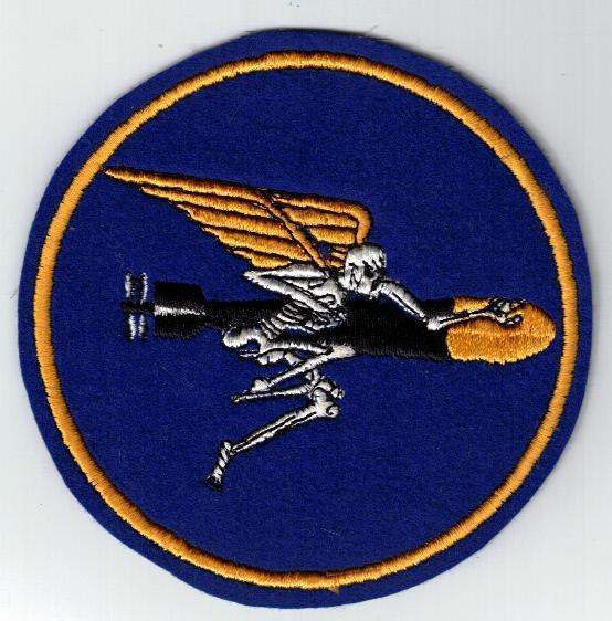 Help identifying squadron patch? Navy ? Torpedo with flying skeleton on ...