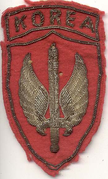 Korea tabs - Page 2 - ARMY AND USAAF - U.S. Militaria Forum