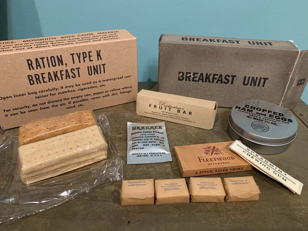 Mid War K Rations - REENACTING GROUPS & REPRO GEAR - U.S. Militaria Forum