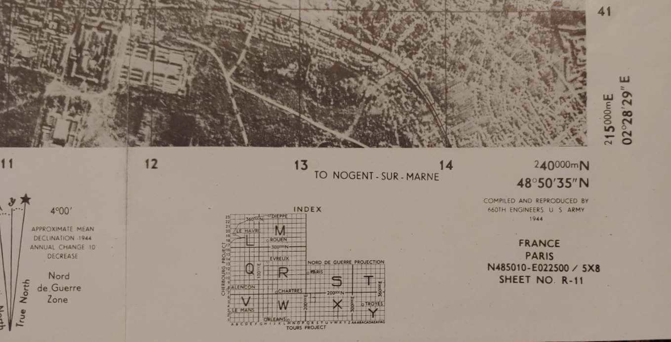 Recently Found WW2 Photomap of Paris and Vicinity - EPHEMERA ...