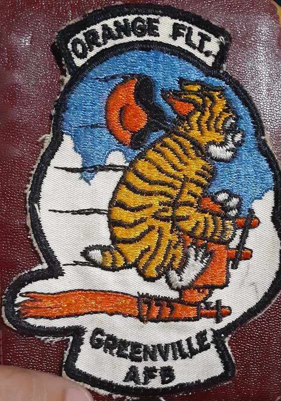 1953-1960 "Orange Flight" Greenville AFB patch - AIR FORCE (USAAF IS ...