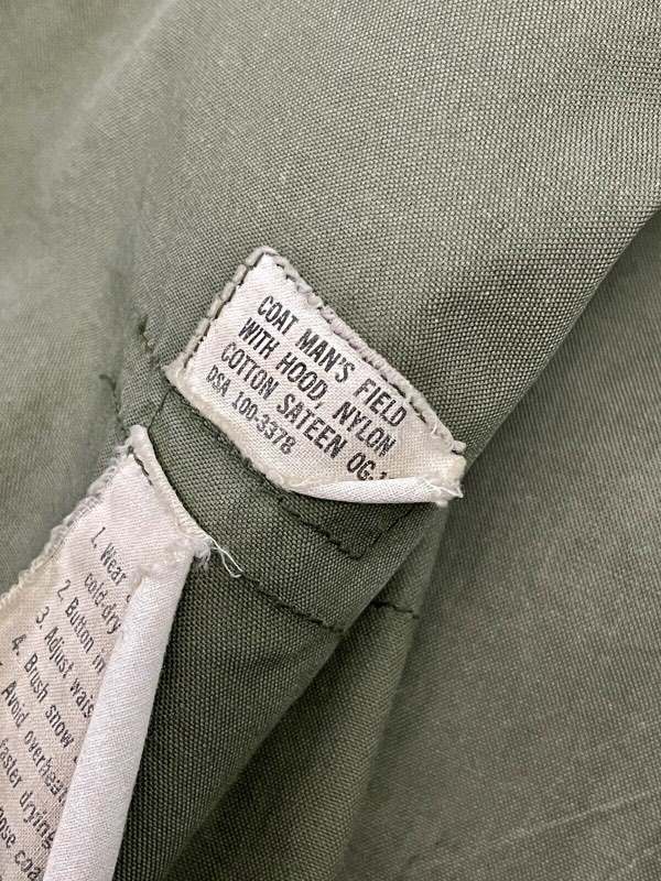 Help with approximate age of OD M-65 field jacket - UNIFORMS - U.S ...