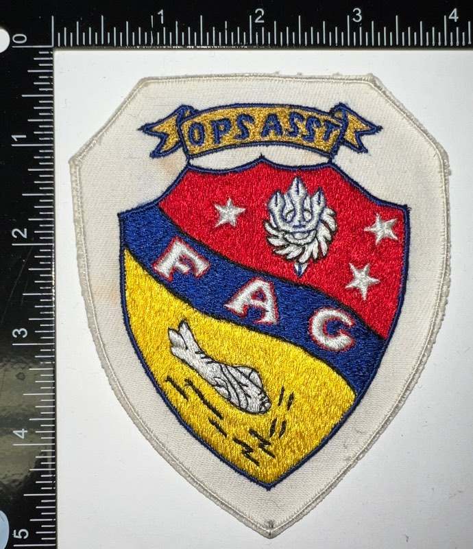 Help With Patch ID - OPS ASST FAC Theater Made Patch - CAN YOU IDENTIFY ...