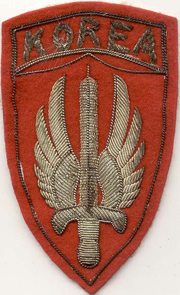 Korea tabs - Page 2 - ARMY AND USAAF - U.S. Militaria Forum